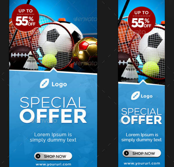 13 Sports Banner Designs Templates PSD AI