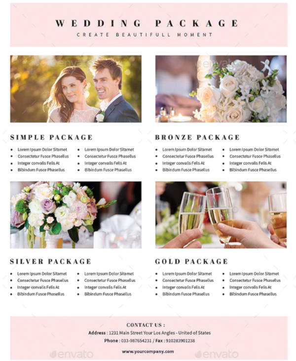 16 Wedding Planner Flyer Designs Templates PSD AI Word EPS Formats