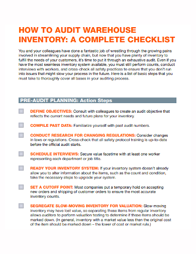 14+ Stock Audit Report Templates and Samples - PDF, Word