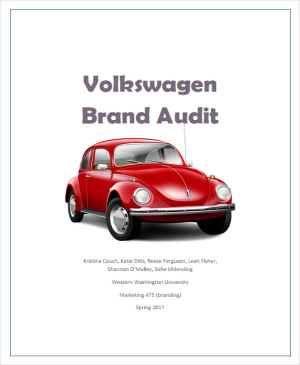 10+ Brand Audit Report Templates - PDF, Word