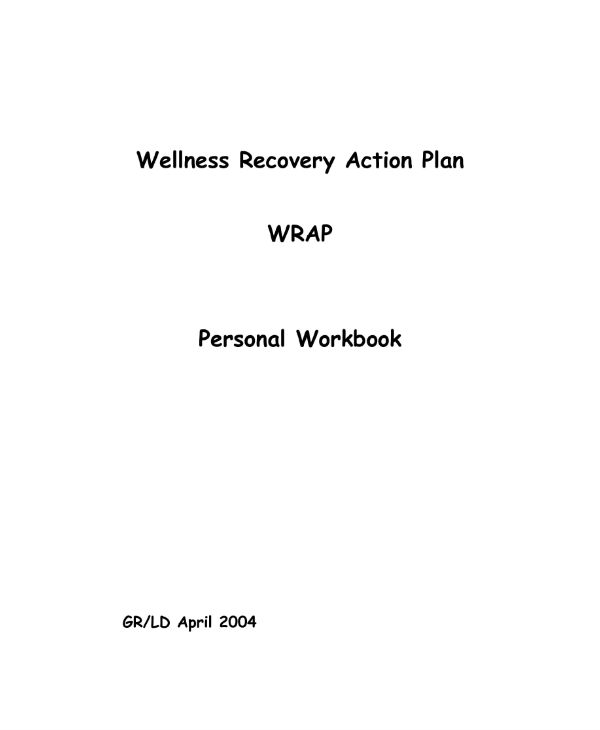 11+ Wellness Recovery Action Plan Templates - PDF, Word