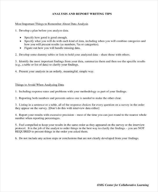 19+ Analysis Report Templates - PDF, Word, Apple Pages