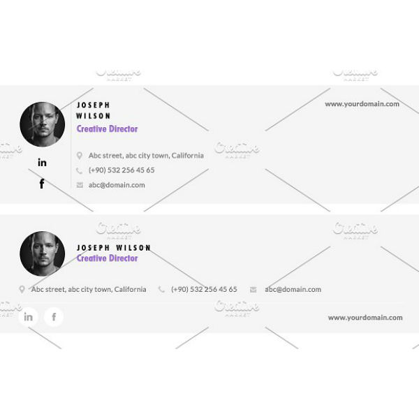 14+ Managing Director Email Signature Templates - PSD, HTML | Free ...