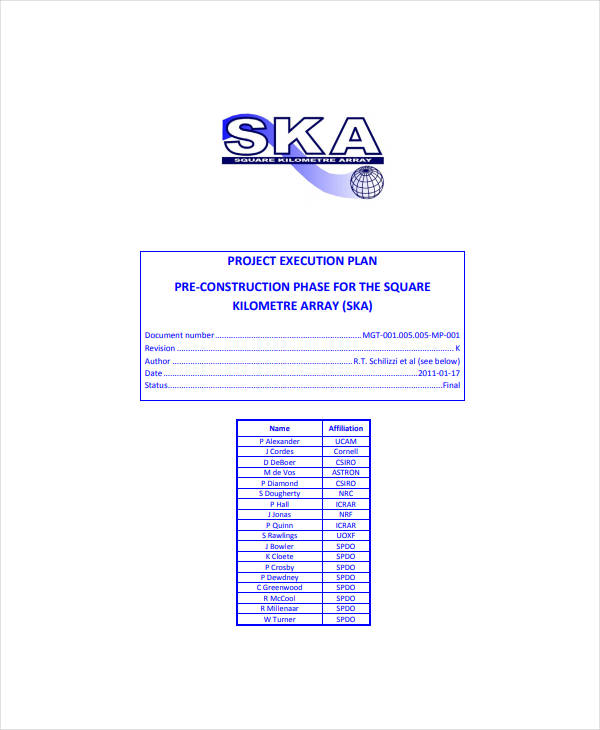 25+ FREE Construction Project Plan Templates - PDF, Word