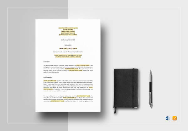 19+ Analysis Report Templates - PDF, Word, Apple Pages