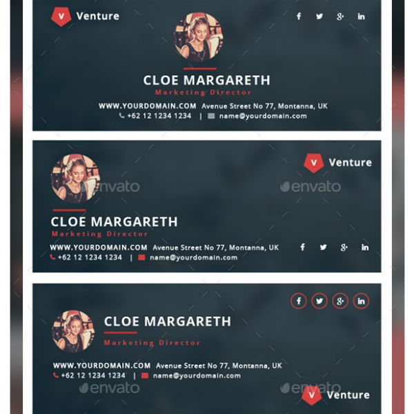 14+ Managing Director Email Signature Templates - PSD, HTML | Free ...