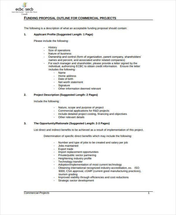 15+ Topic Proposal Outline Templates - PDF