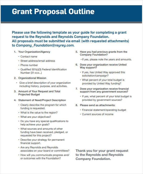 15+ Topic Proposal Outline Templates - PDF