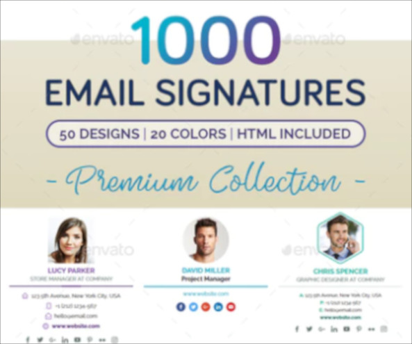 3+ Logistics Email Signature Templates - PSD, HTML