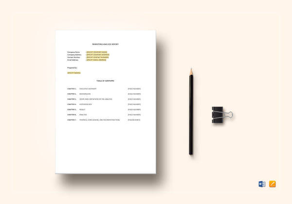 19+ Analysis Report Templates - PDF, Word, Apple Pages