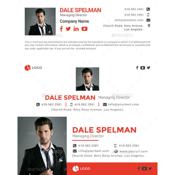 14+ Managing Director Email Signature Templates - PSD, HTML