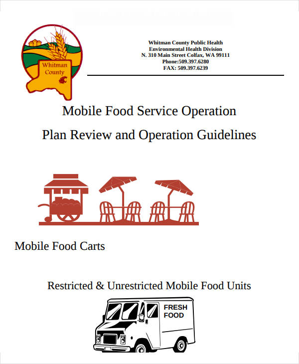 6+ Mobile Catering Business Plan Templates - PDF, Word