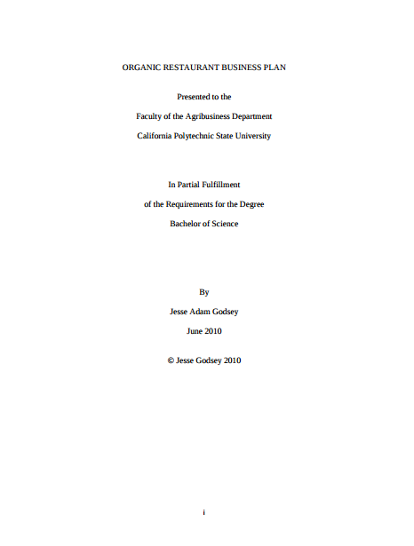 9+ Restaurant Business Proposal Templates - PDF, Word, Apple Pages