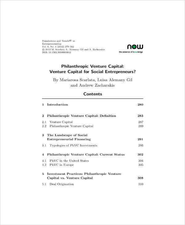 9+ Venture Investment Proposal Templates - PDF, Word, Apple Pages
