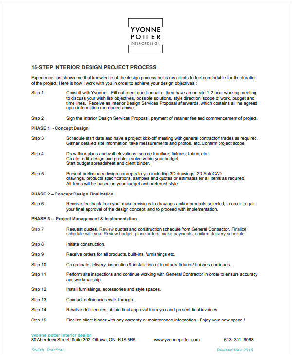 Architect Proposal Template