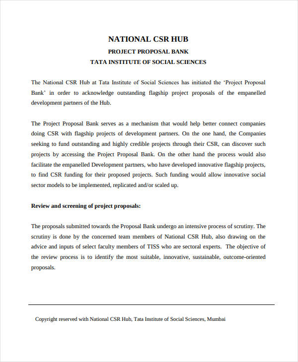 21 Simple Project Proposal Templates PDF Word