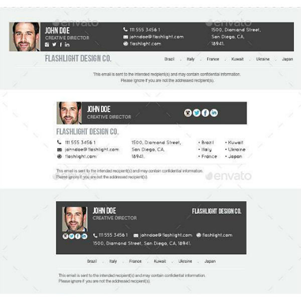 14+ Managing Director Email Signature Templates - PSD, HTML