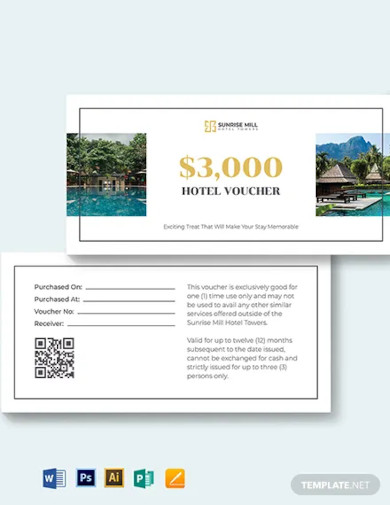 23+ Hotel Voucher Designs & Templates - PSD, AI, Word
