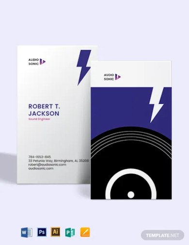 20+ Engineer Business Card Templates - AI, Word, PSD