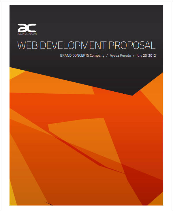 13+ Website Project Proposal Templates - PDF, Word, Pages