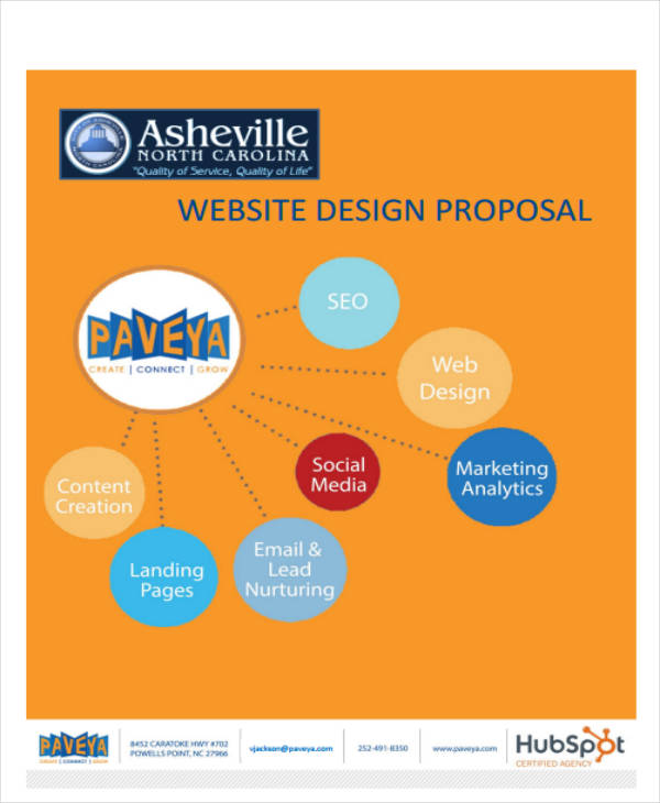 13+ Website Project Proposal Templates - PDF, Word, Pages