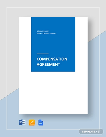 8+ Compensation Agreement Templates - PDF, Word