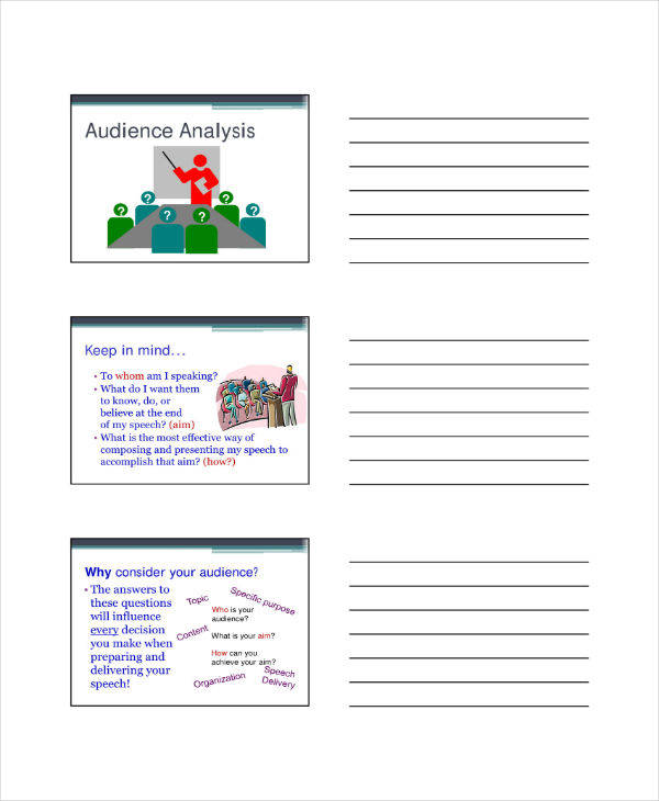 8+ Audience Analysis Templates - PDF, Word