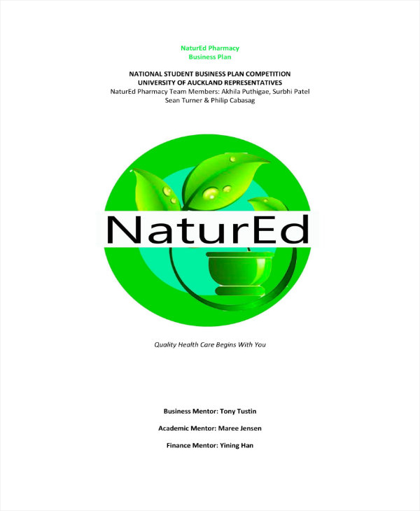 15+ Pharmacy Business Plan Templates - PDF, DOC