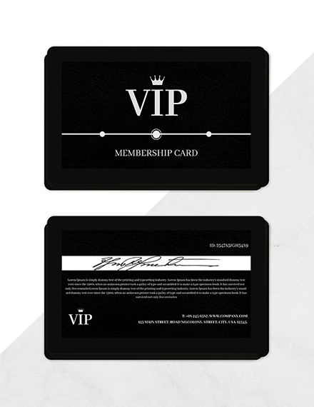 9+ Membership Card Templates - Illustrator, InDesign, Word, PSD, PDF ...