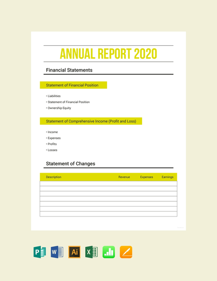 18+ Annual Report Templates - Word, Docs, PDF