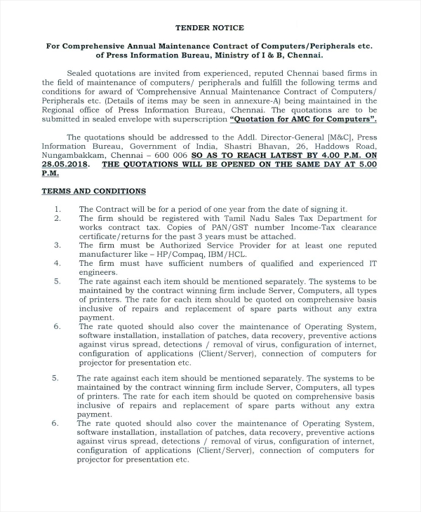 16+ Computer Quotation Templates - PDF, DOC