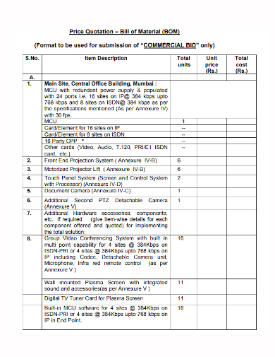 16+ Computer Quotation Templates - PDF, DOC