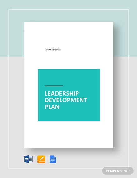 Leadership Development Plan Template – 11+ Word, PDF Documents Download