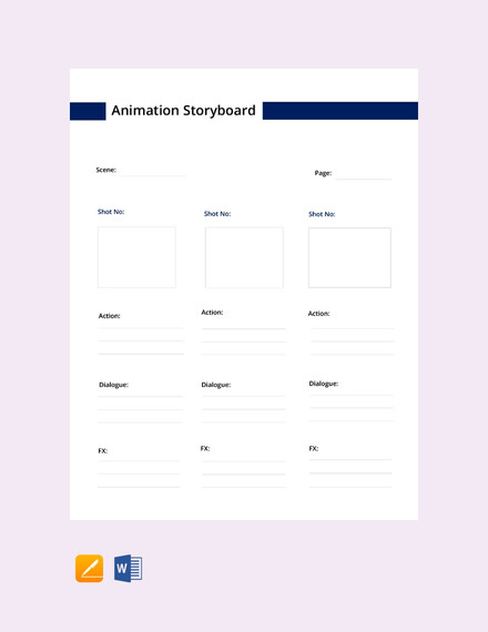 79+ Storyboard Templates - PDF, PPT, DOC, PSD | Free & Premium Templates