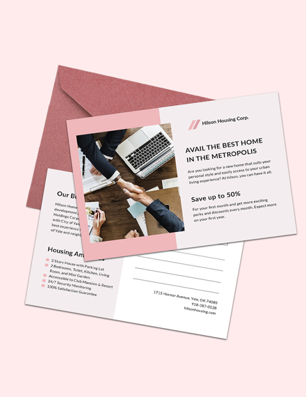 11 Postcard Templates In Illustrator