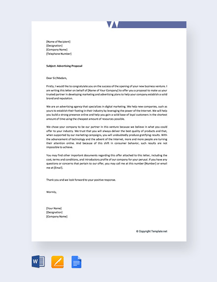 32+ Proposal Letter Templates - DOC, PDF
