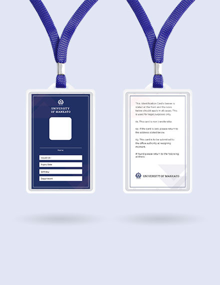 31+ Blank ID Card Templates - PSD, Ai, Vector EPS, DOC