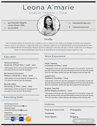 18+ Resume Templates in Publisher