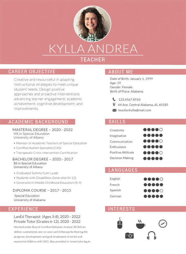Free 50+ Fresher Resume Templates, PDF, DOC