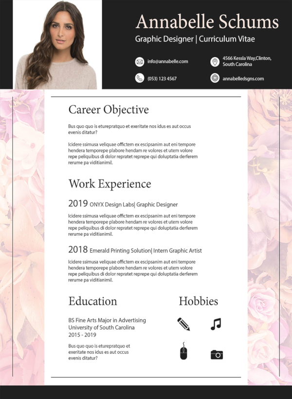 Free 52+ Sample CV Templates, PDF, DOC
