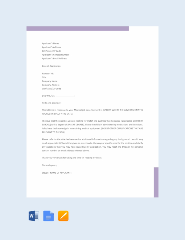 41+ Job Application Letter Examples - PDF, DOC