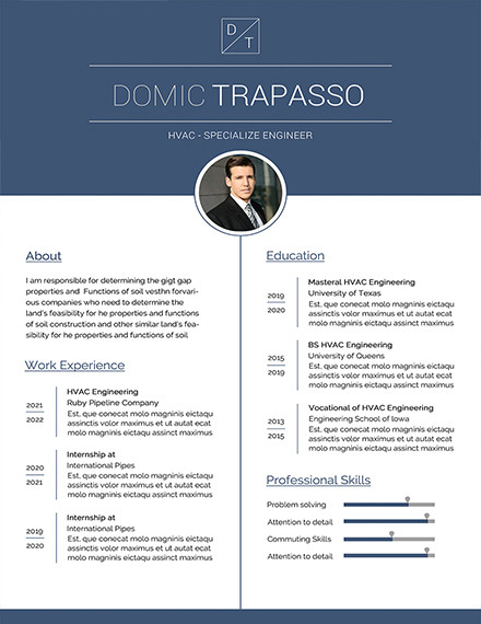 20+ Engineering Resume Templates - PDF, DOC