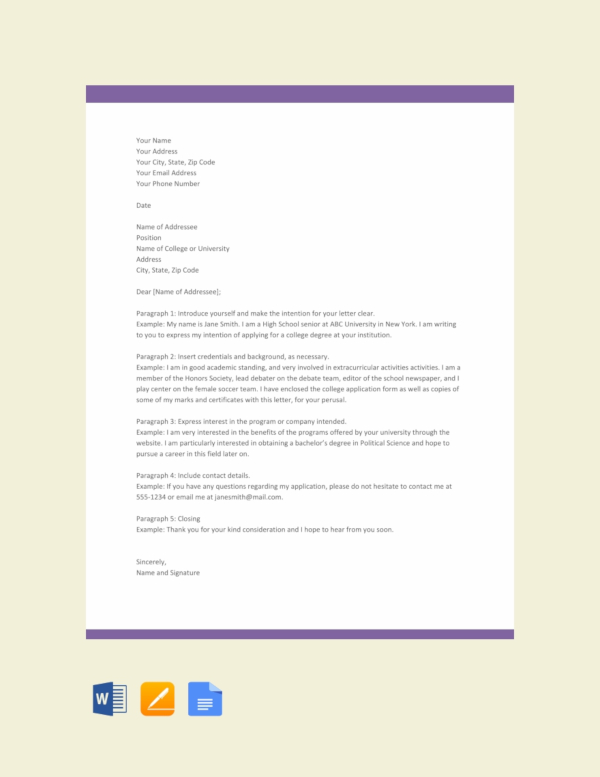 55+ Simple Letter of Intent Templates - PDF, DOC