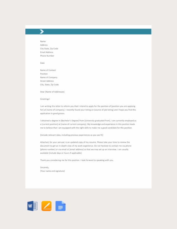 55+ Simple Letter of Intent Templates - PDF, DOC