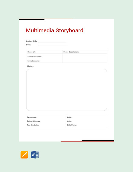 79+ Storyboard Templates - PDF, PPT, DOC, PSD | Free & Premium Templates