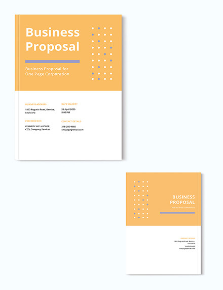 Free 47+ Proposal Templates, Word, PDF