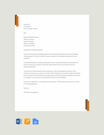 Letter of Interest - 12+ Free Sample, Example, Format