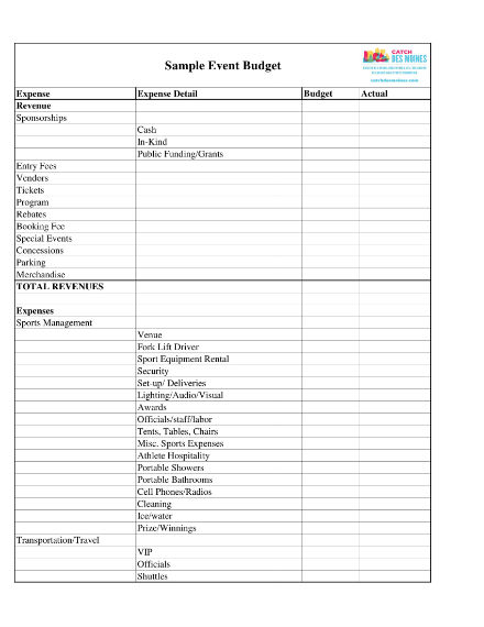 10 Event Budget Proposal Templates Free Premium Templates