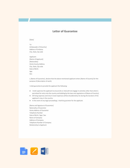 How To Write A Guarantor Letter For Employment In Nigeria 