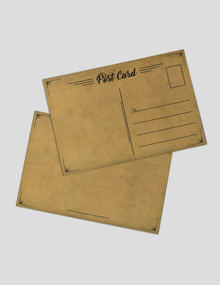 10+ Postcard Templates in Apple Pages